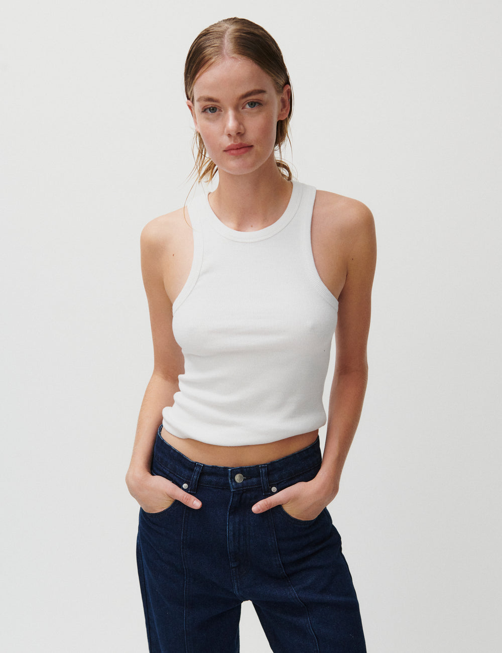 2ND Purity TT - Daily Cotton Rib - Brilliant White